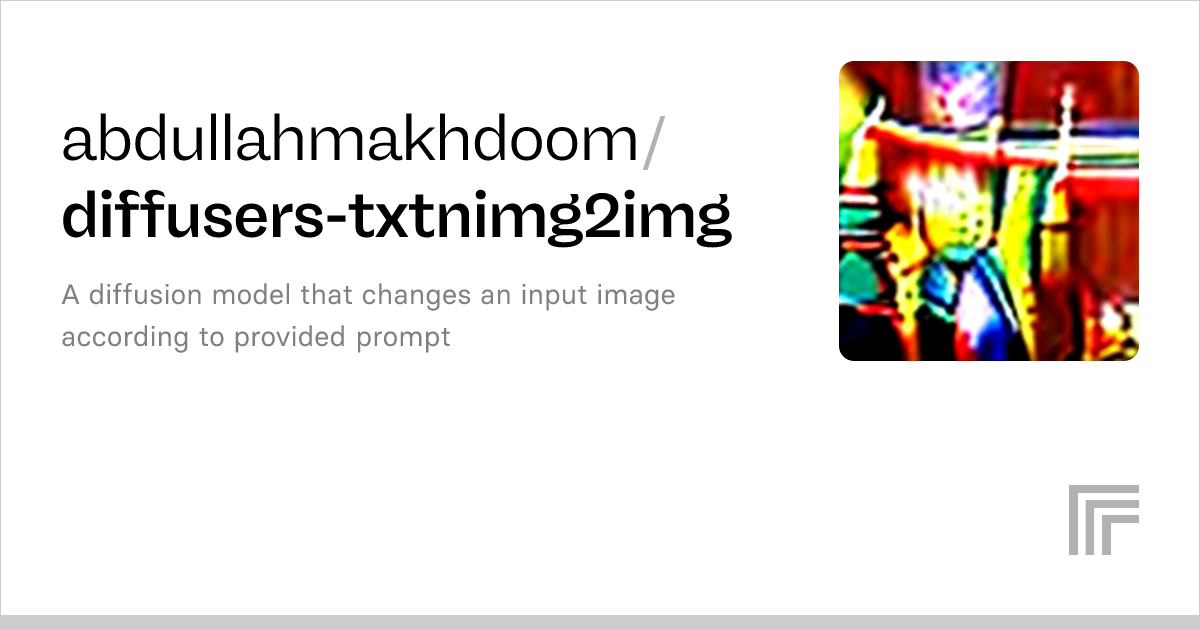 Examples – abdullahmakhdoom/diffusers-txtnimg2img – Replicate