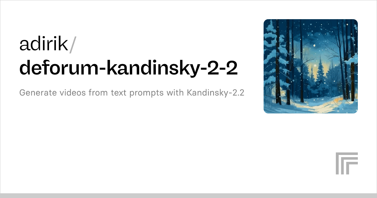 Examples – adirik/deforum-kandinsky-2-2 – Replicate