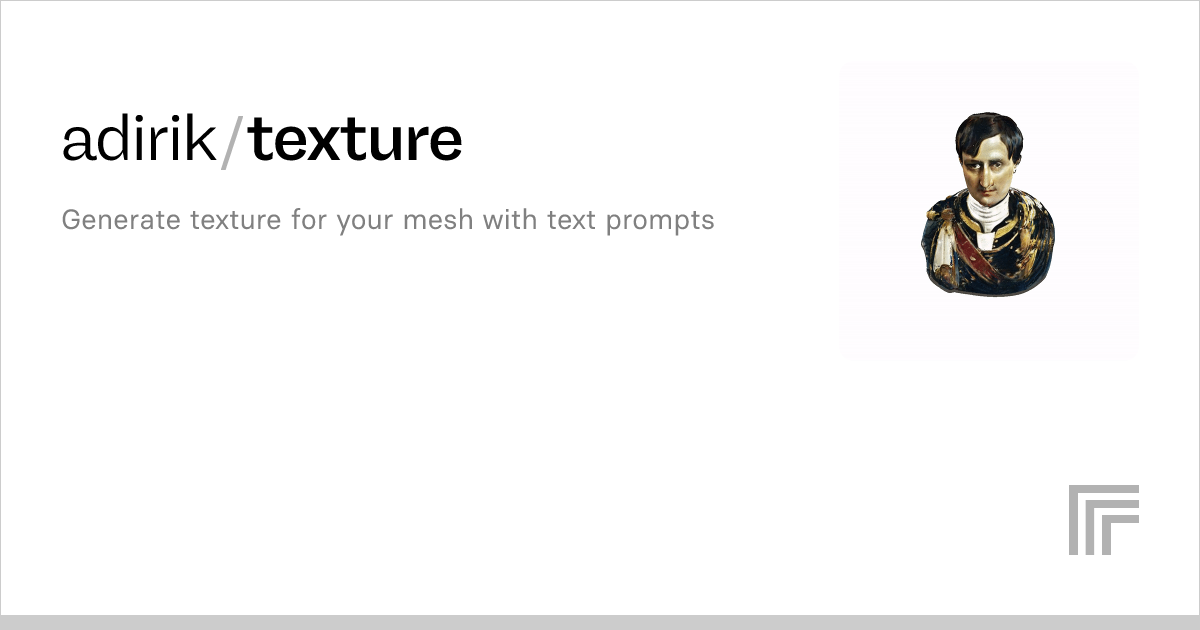 adirik/texture | Run with an API on Replicate