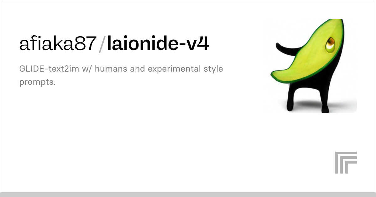 afiaka87/laionide-v4 | API reference