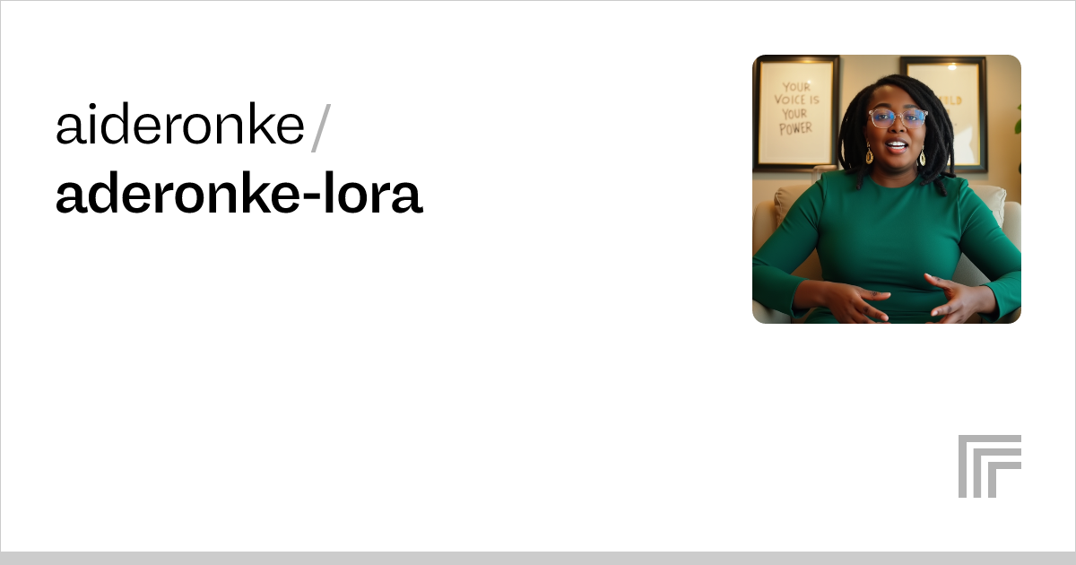 aideronke/aderonke-lora | API reference