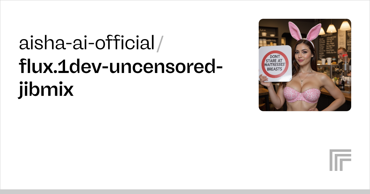 aisha-ai-official/flux.1dev-uncensored-jibmix | Run with an API on Replicate