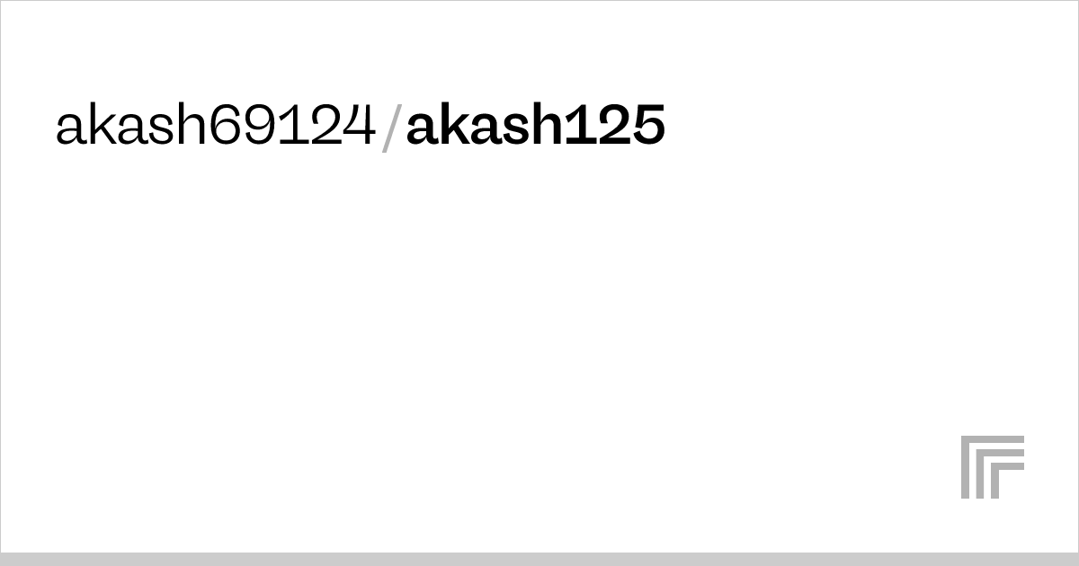 Examples – akash69124/akash125 – Replicate