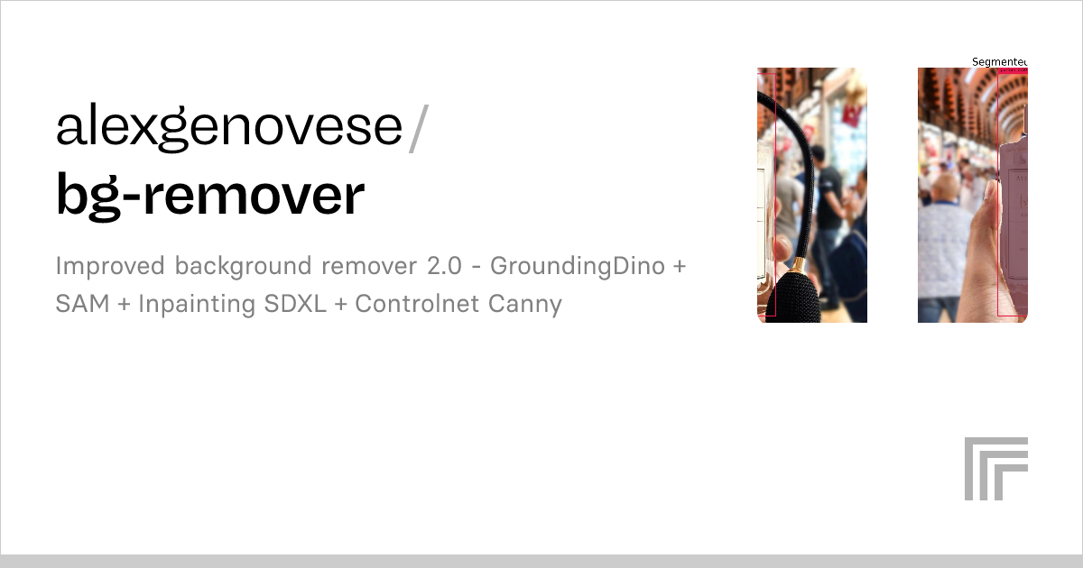 Examples – alexgenovese/bg-remover | Replicate