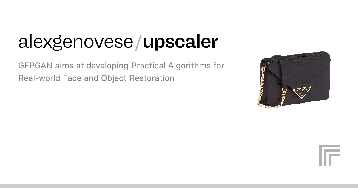 alexgenovese/upscaler | Run with an API on Replicate