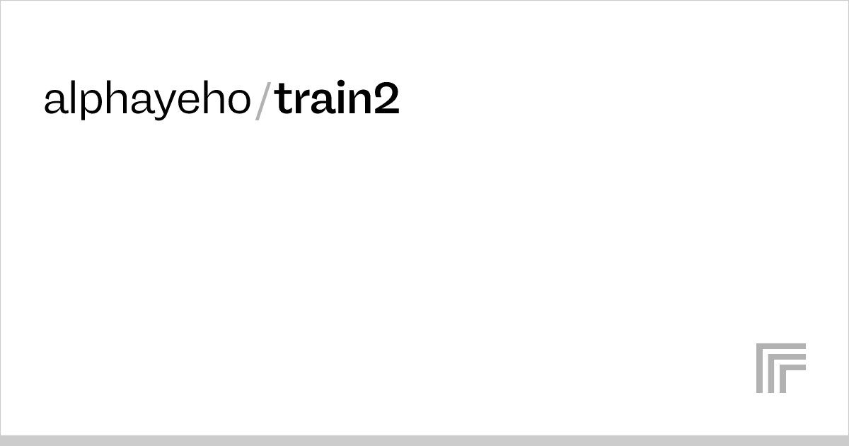 alphayeho/train2 – Run with an API on Replicate