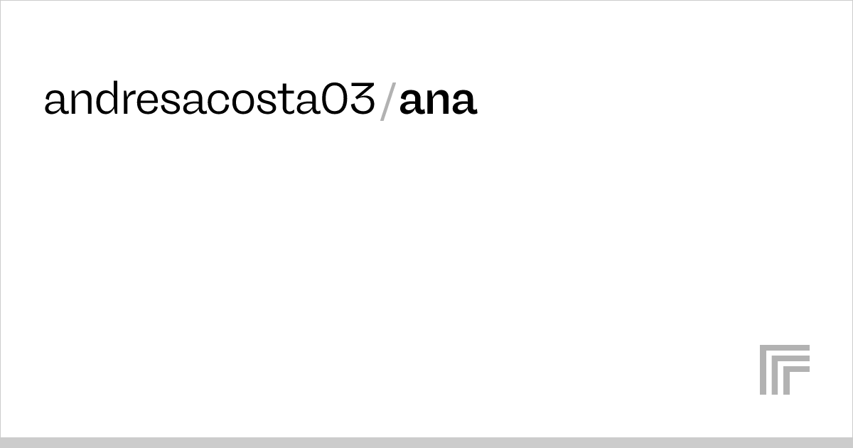 Examples – andresacosta03/ana – Replicate