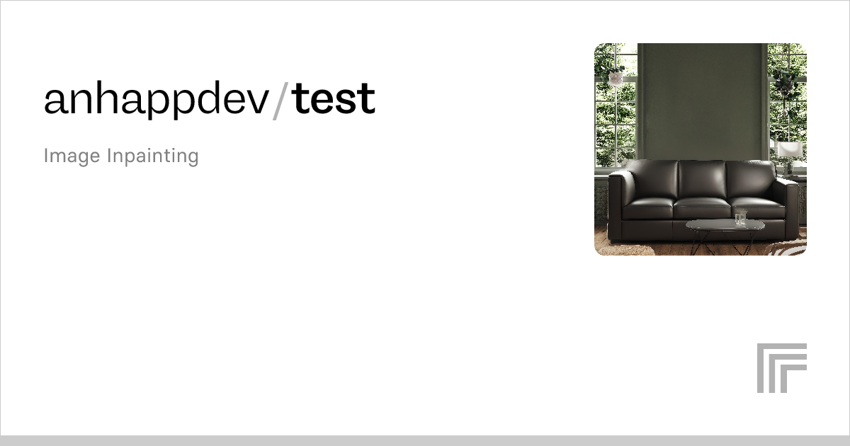 anhappdev/test – Run with an API on Replicate