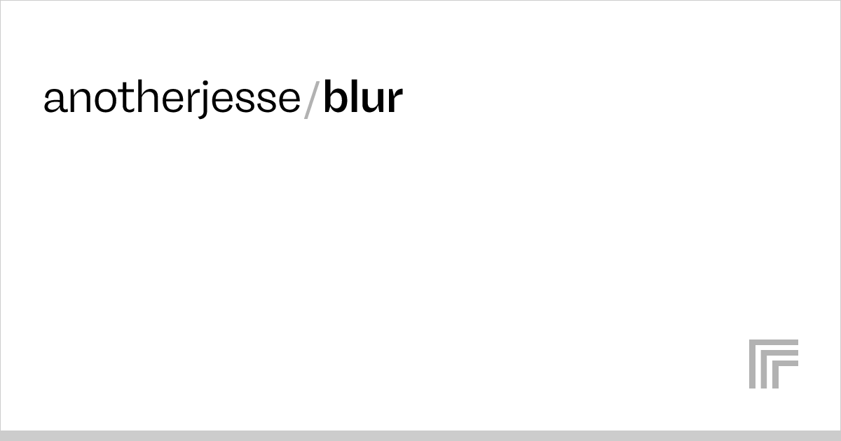 Examples – anotherjesse/blur | Replicate