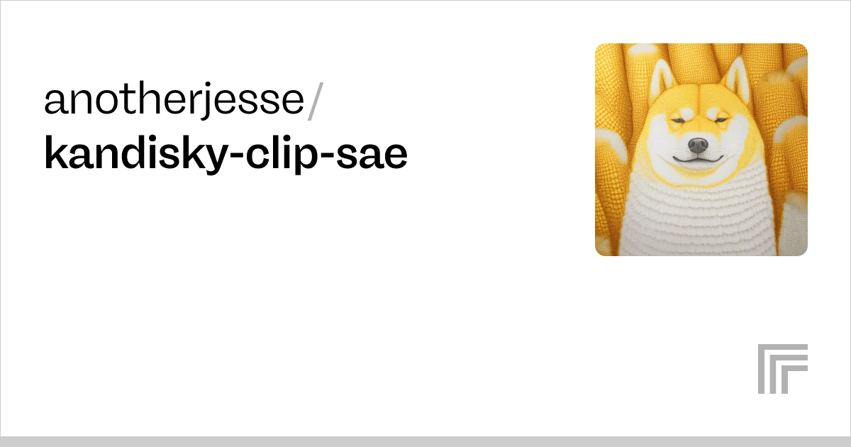 anotherjesse/kandisky-clip-sae | Run with an API on Replicate