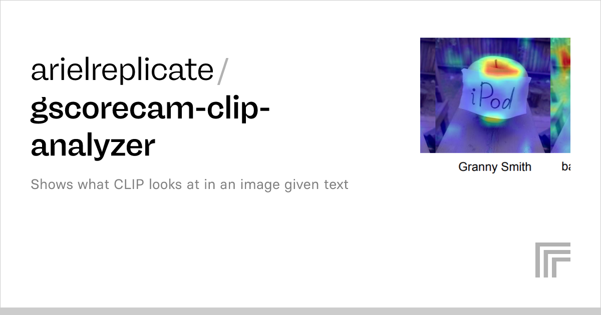 Examples – arielreplicate/gscorecam-clip-analyzer | Replicate