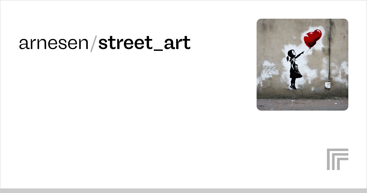 Examples – arnesen/street_art – Replicate