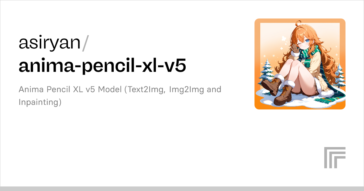 asiryan/anima-pencil-xl-v5 | Run with an API on Replicate