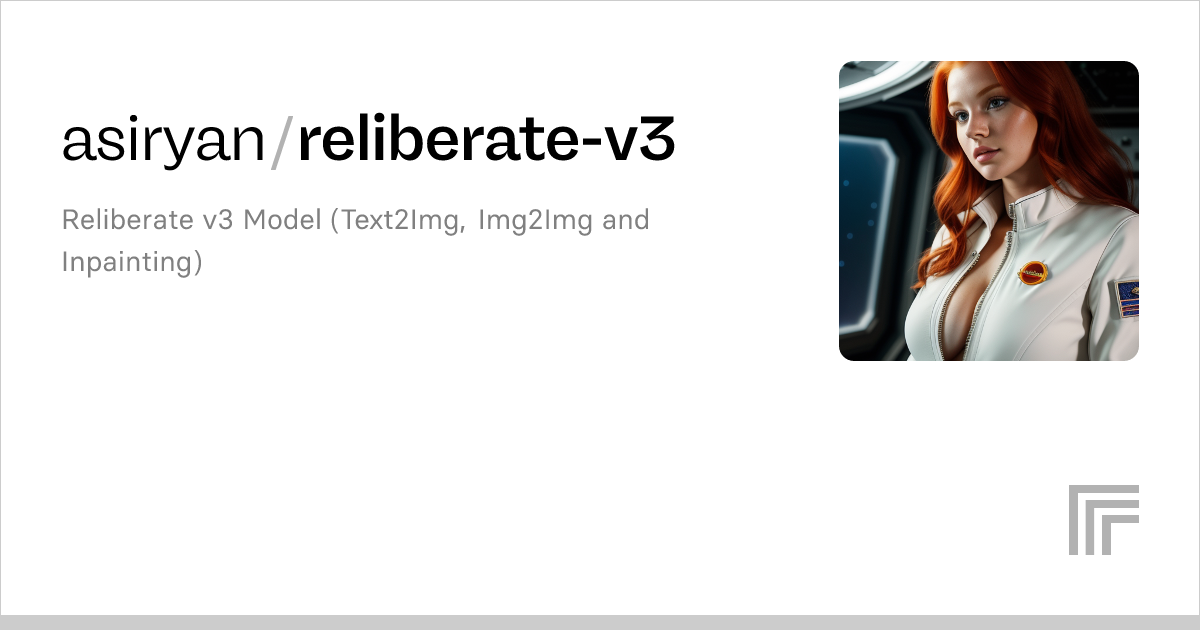 asiryan/reliberate-v3 | Run with an API on Replicate