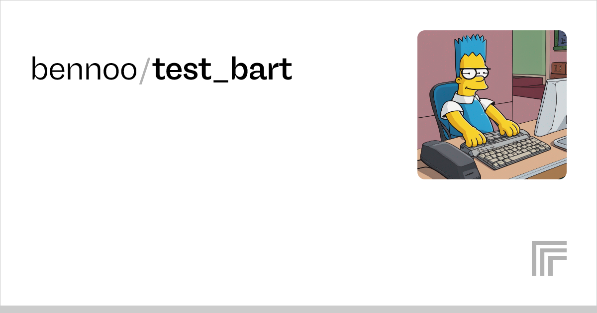 bennoo/test_bart | Run with an API on Replicate