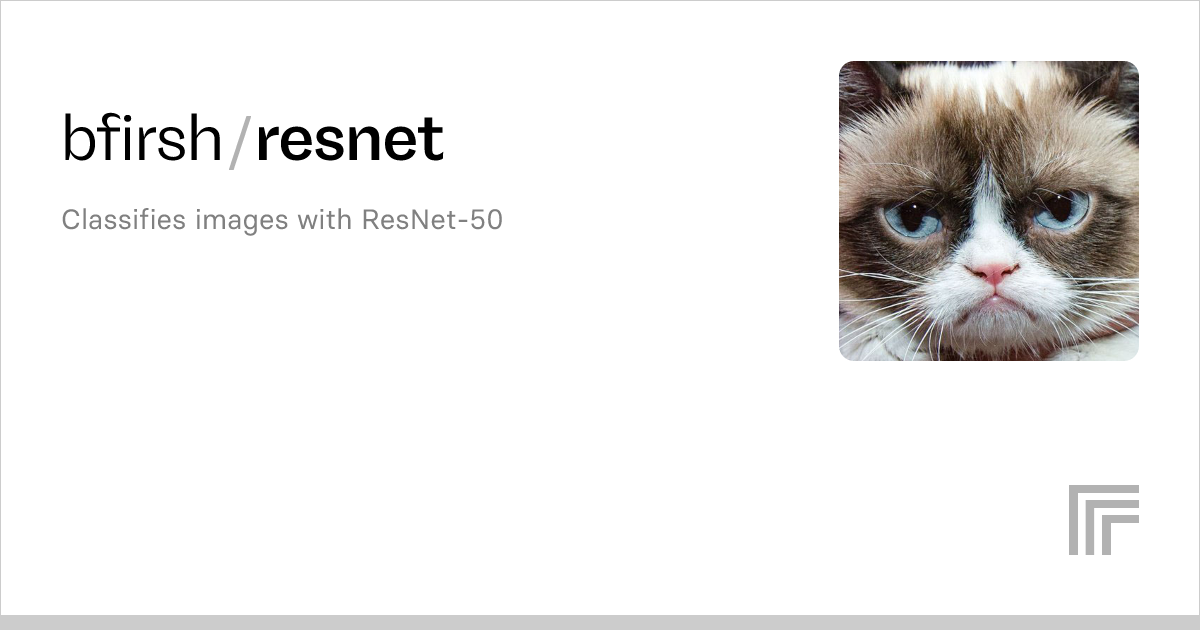 Examples – bfirsh/resnet | Replicate