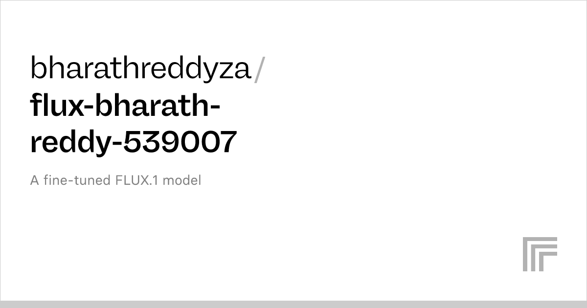 Examples – bharathreddyza/flux-bharath-reddy-539007 – Replicate
