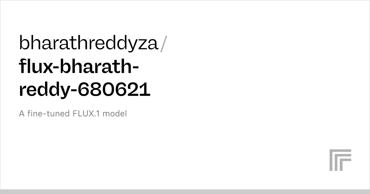 Examples – bharathreddyza/flux-bharath-reddy-680621 – Replicate