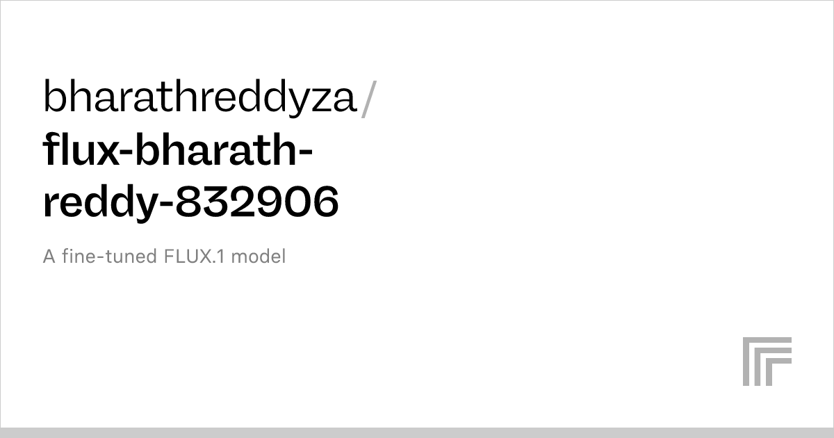 bharathreddyza/flux-bharath-reddy-832906 – API reference