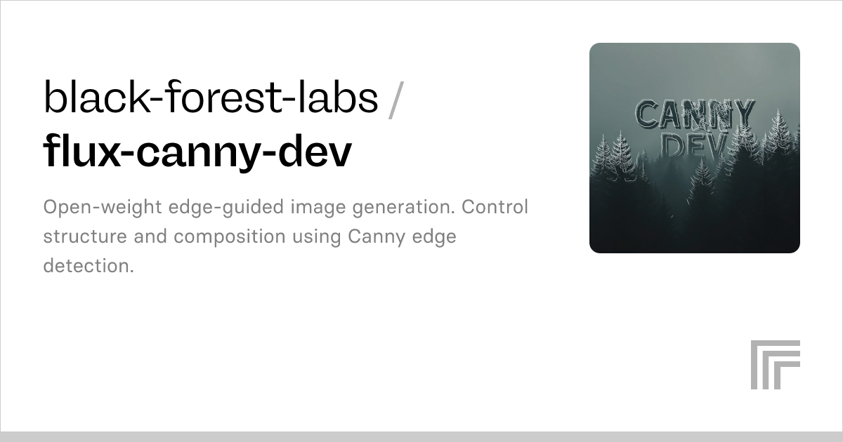 black-forest-labs/flux-canny-dev – API reference black-forest-labs/flux-canny-dev – API reference