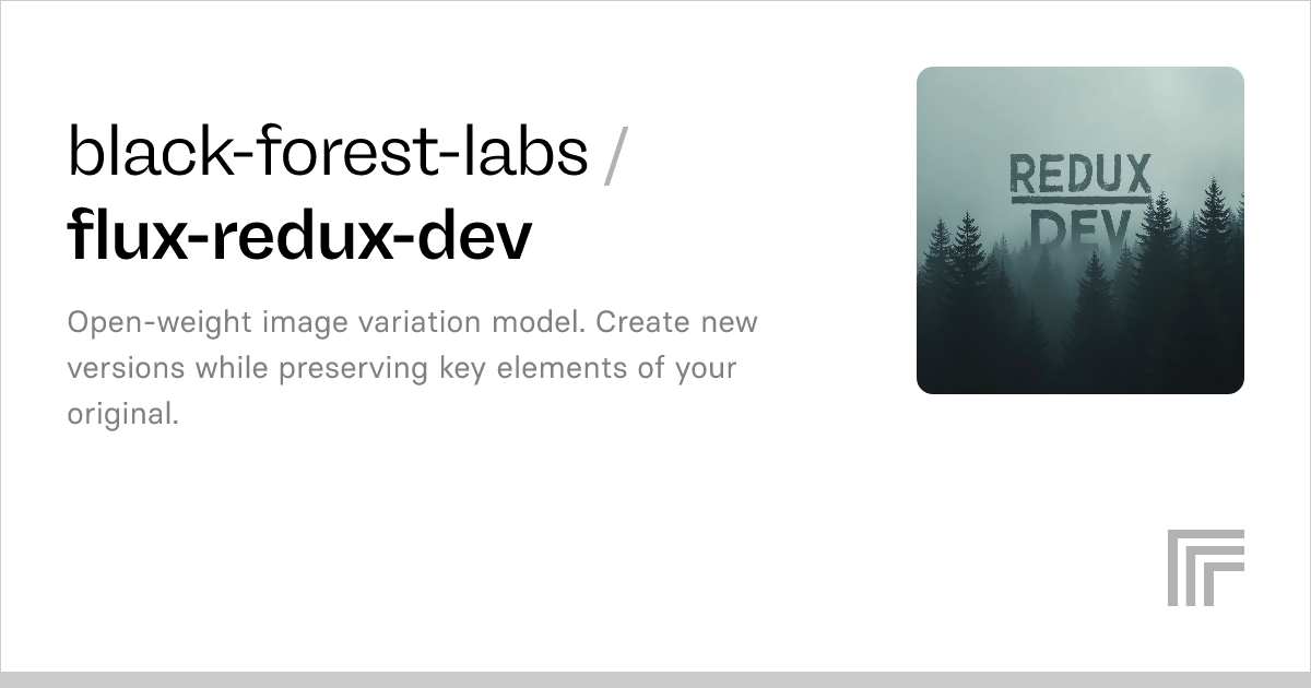 Flux Redux Image Generation Flux Redux Image Generation