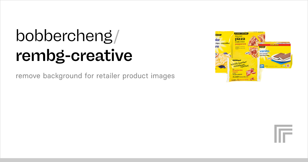 bobbercheng/rembg-creative | Run with an API on Replicate