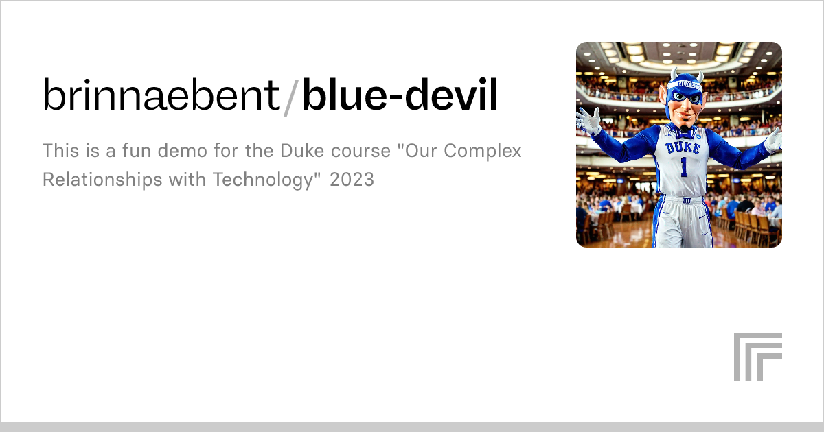 Examples – brinnaebent/blue-devil | Replicate