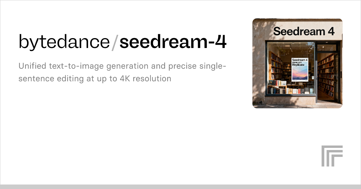 ByteDance Seedream 4 | Text to Image