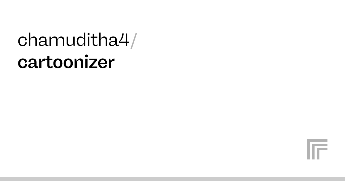 Examples – chamuditha4/cartoonizer | Replicate