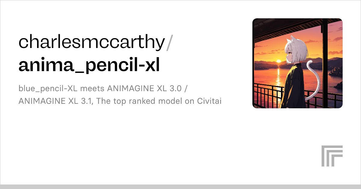 charlesmccarthy/anima_pencil-xl | Run with an API on Replicate