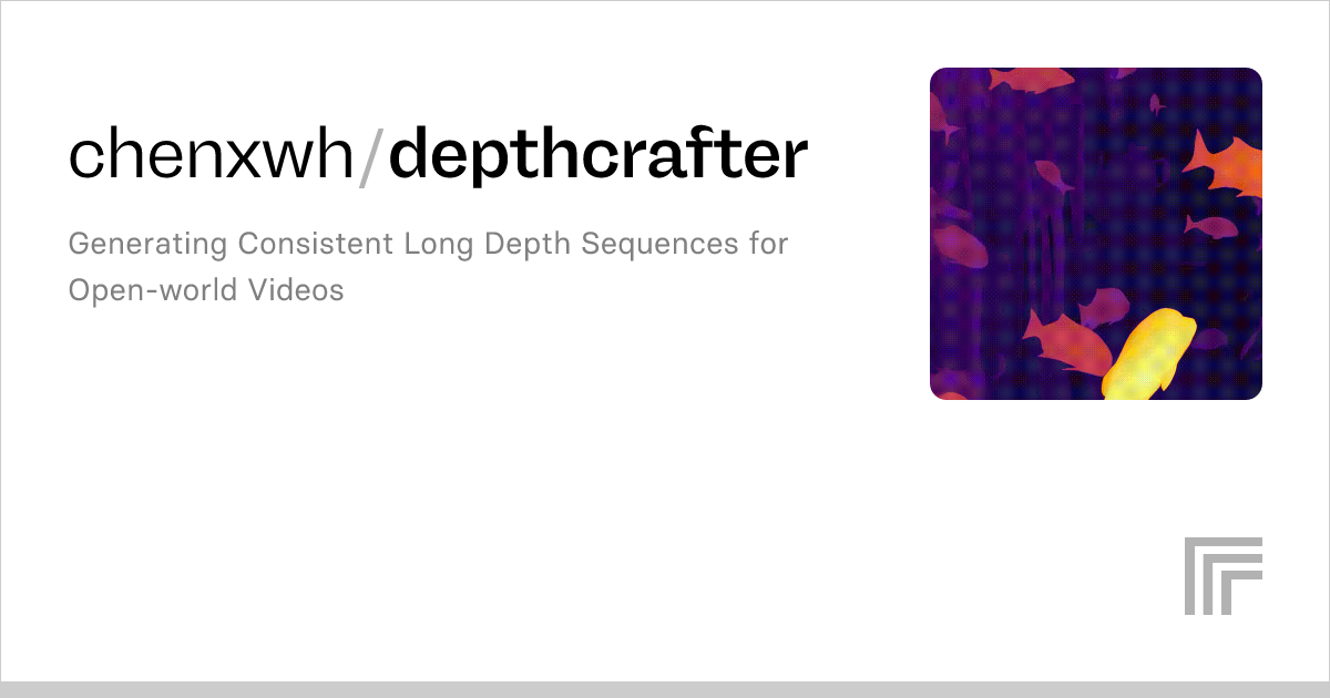 chenxwh/depthcrafter | Run with an API on Replicate