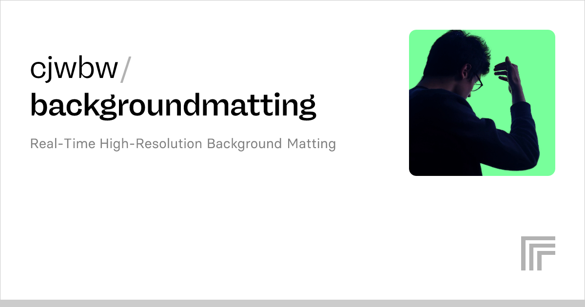 Examples – cjwbw/backgroundmatting | Replicate