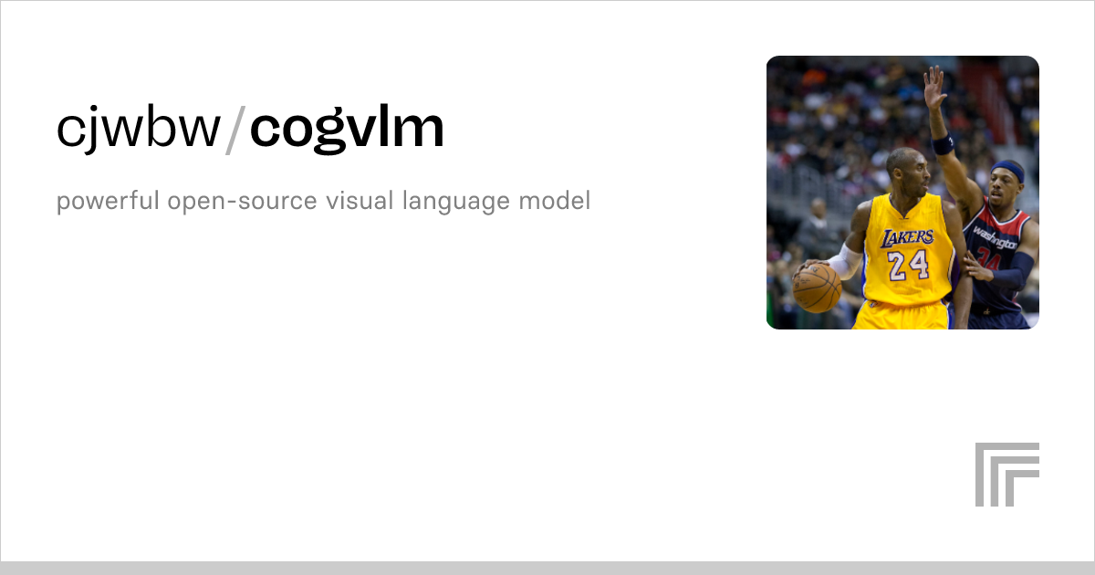 cjwbw/cogvlm | Run with an API on Replicate