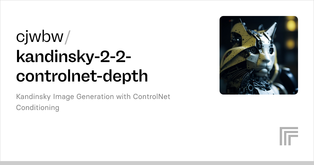 Examples – cjwbw/kandinsky-2-2-controlnet-depth | Replicate