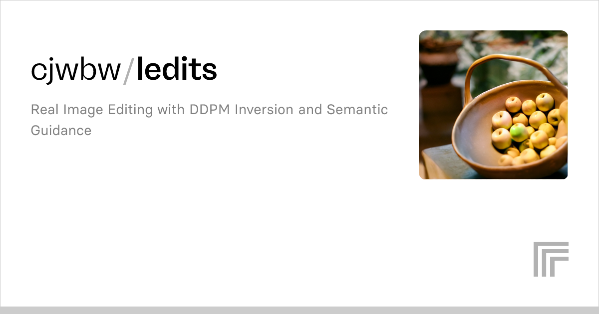 cjwbw/ledits | Run with an API on Replicate