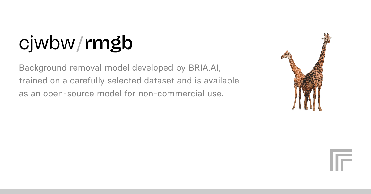 cjwbw/rmgb | API reference