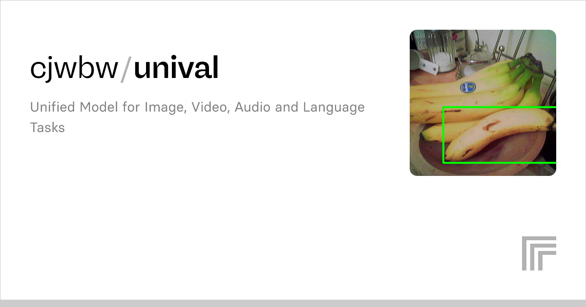 Examples – cjwbw/unival | Replicate