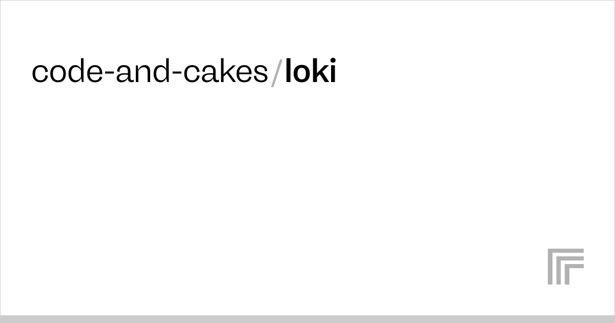 Examples – code-and-cakes/loki – Replicate