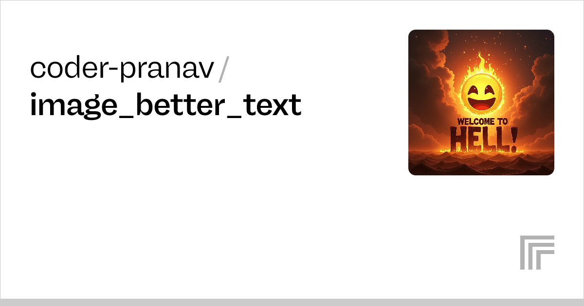 Examples – coder-pranav/image_better_text – Replicate Examples – coder-pranav/image_better_text – Replicate