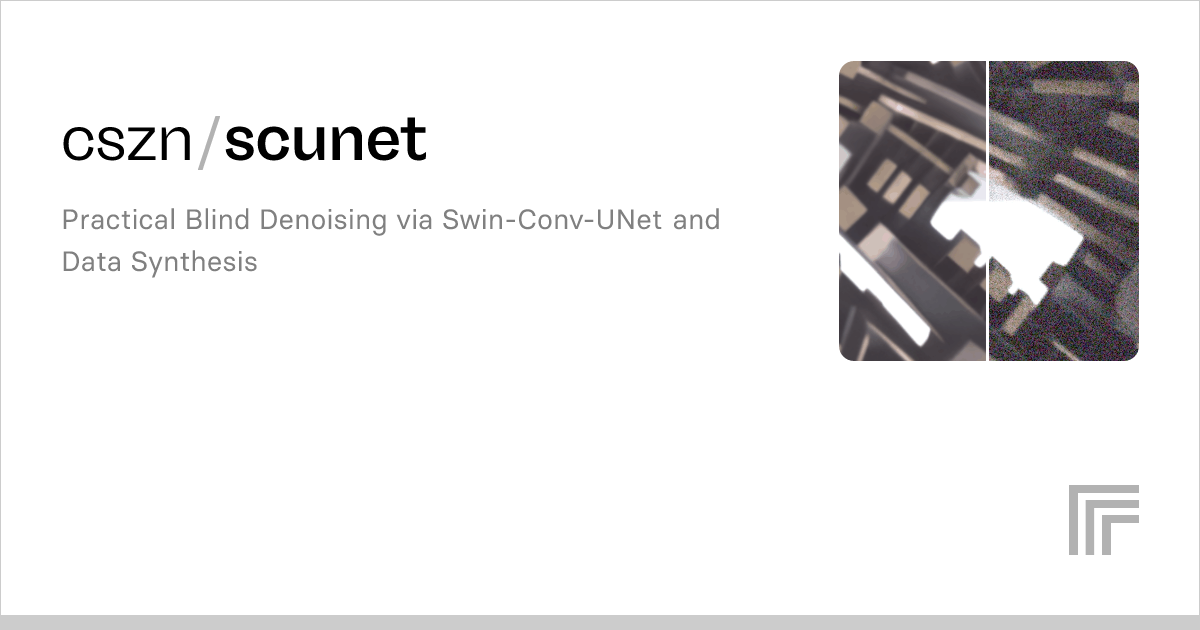 cszn/scunet | Run with an API on Replicate