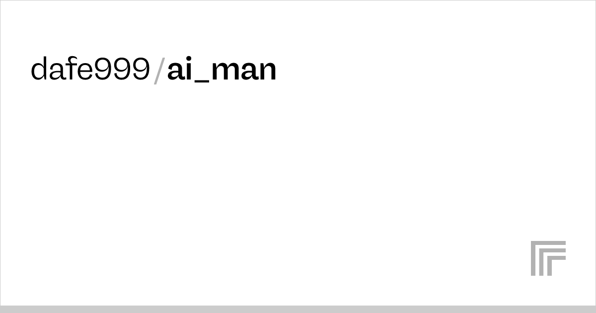 Examples – dafe999/ai_man | Replicate