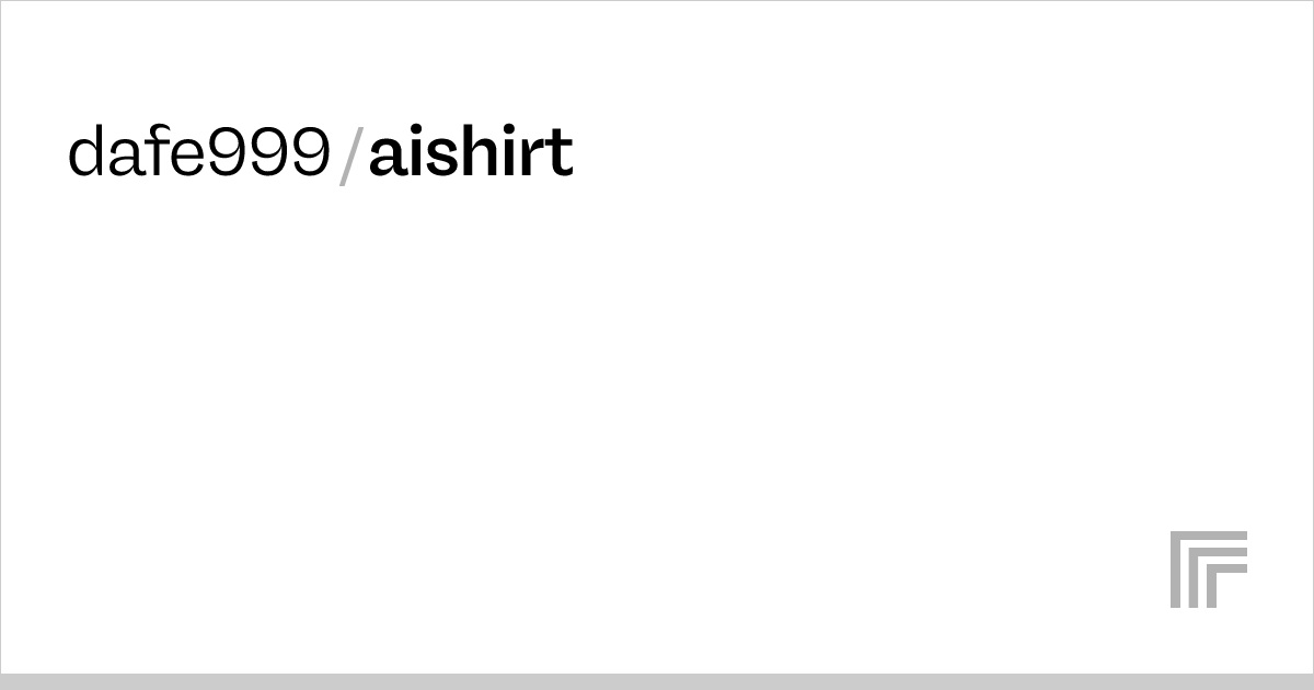 Examples – dafe999/aishirt | Replicate