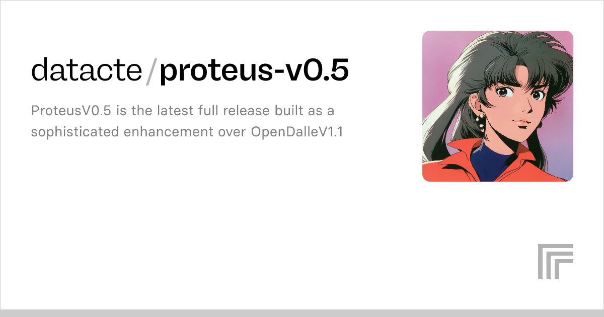 datacte/proteus-v0.5 | Run with an API on Replicate