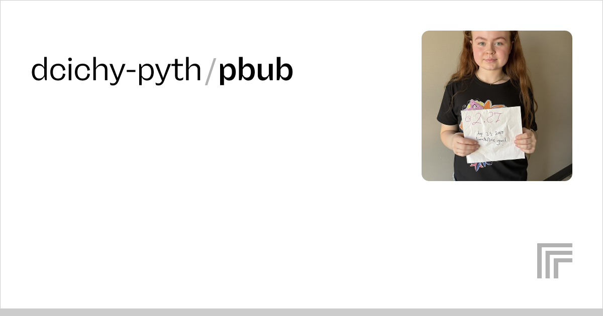 Examples – dcichy-pyth/pbub | Replicate