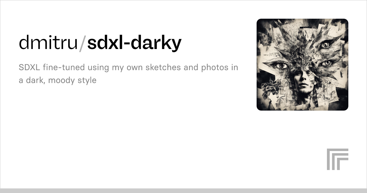 Examples – dmitru/sdxl-darky | Replicate