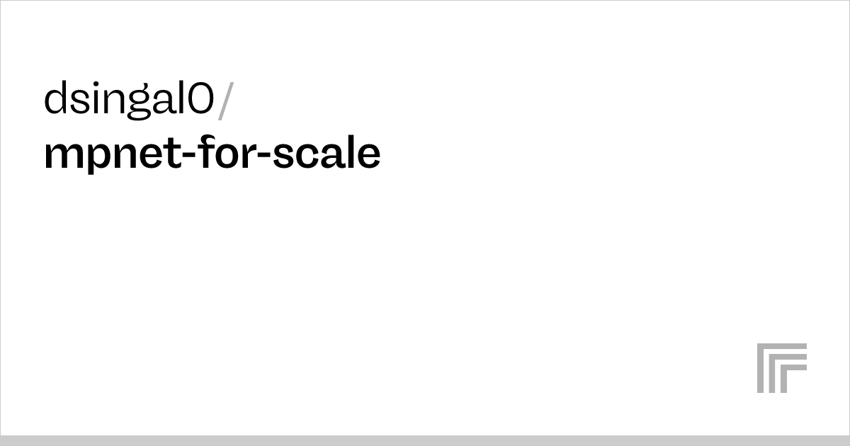 dsingal0/mpnet-for-scale – Run with an API on Replicate