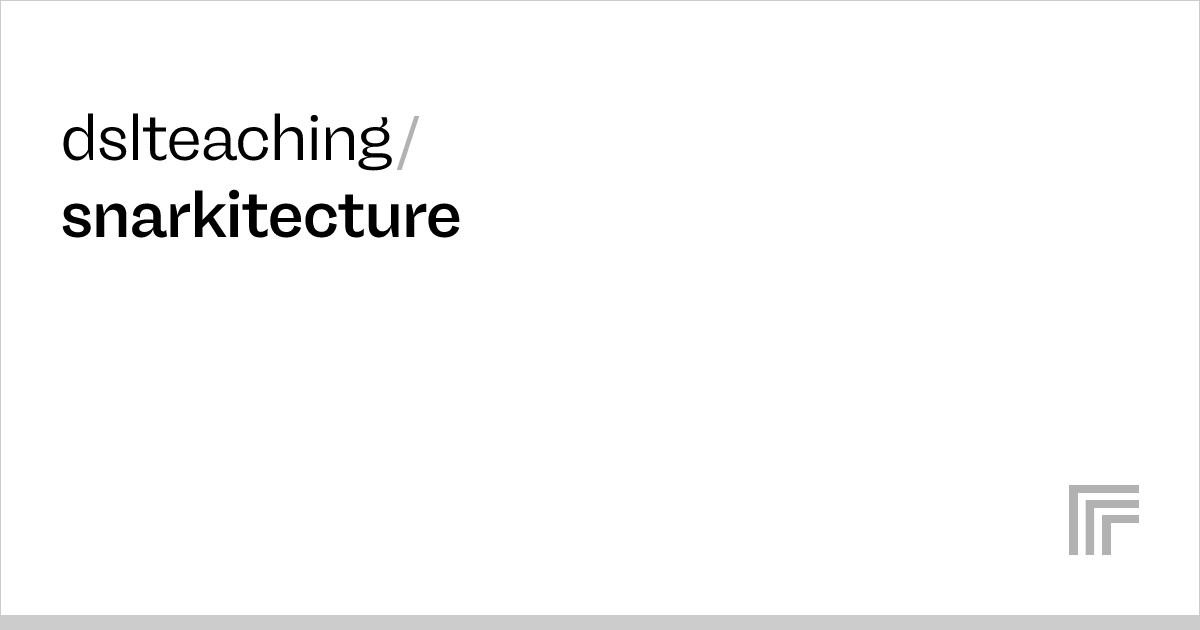 dslteaching/snarkitecture – Run with an API on Replicate