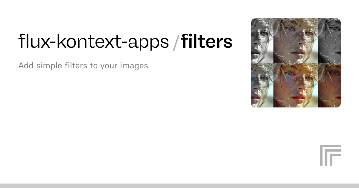Filters with FLUX Kontext | Replicate
