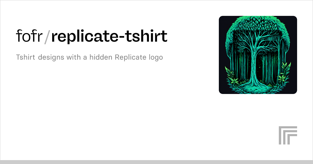 fofr/replicate-tshirt | Run with an API on Replicate