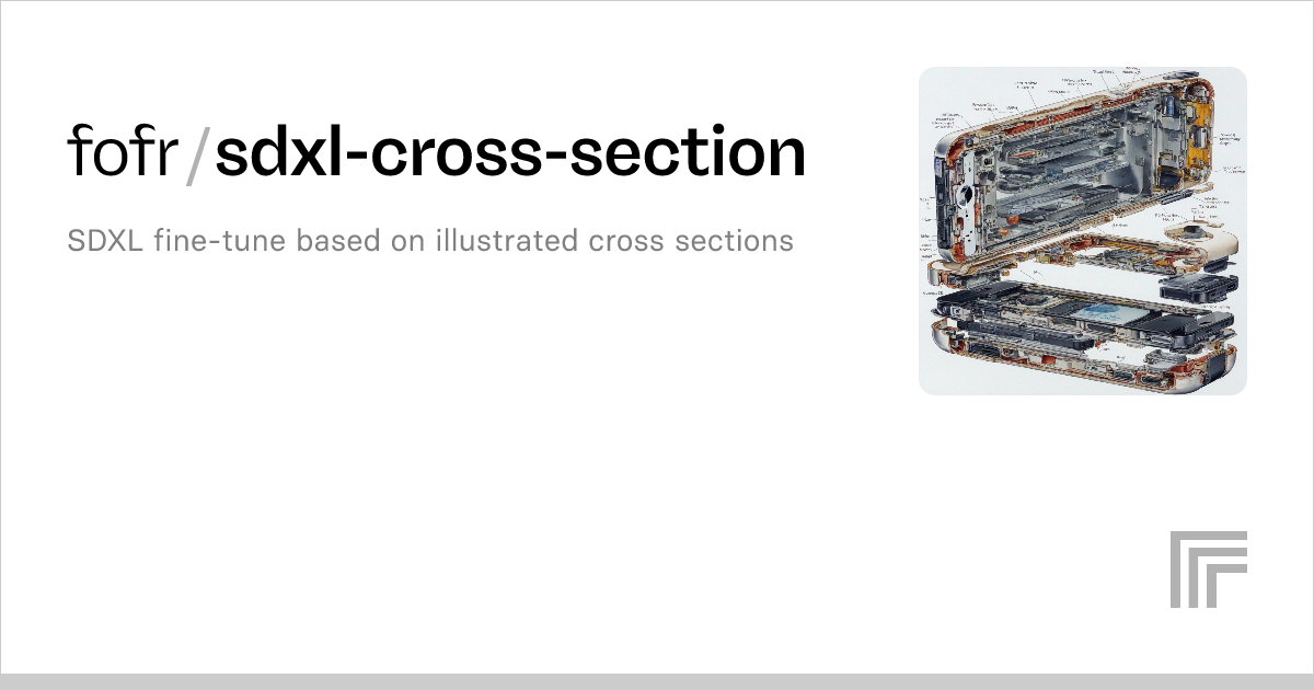 Examples – fofr/sdxl-cross-section | Replicate